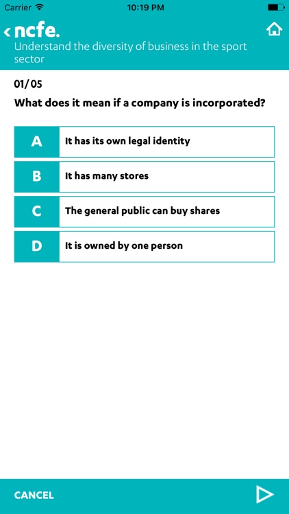 Understanding business in sport by NCFE