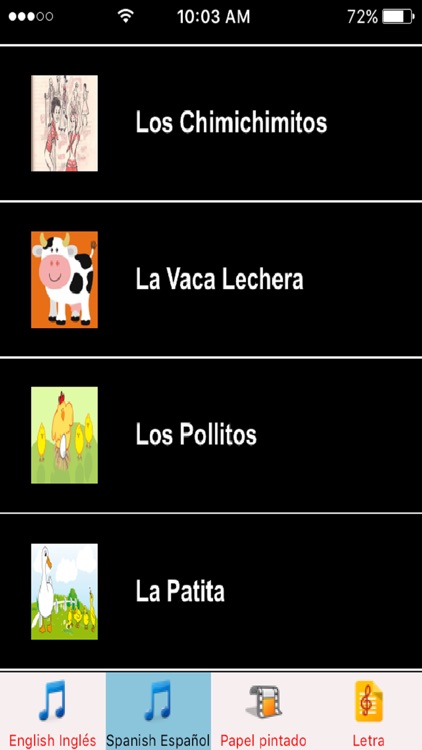 Canciones Infantiles Spanish Nursery Rhymes Kids by Janice Ong