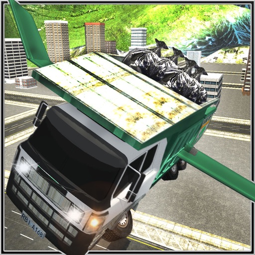 Flying Garbage Truck Simulator 3D by Muhammad Sami