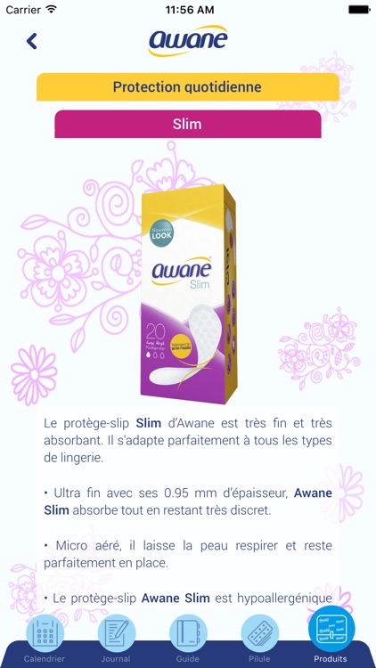 Calendrier Awane by Allégorie