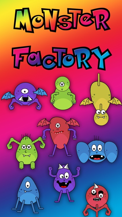 Monster Factory Stickers by Chris Egerter