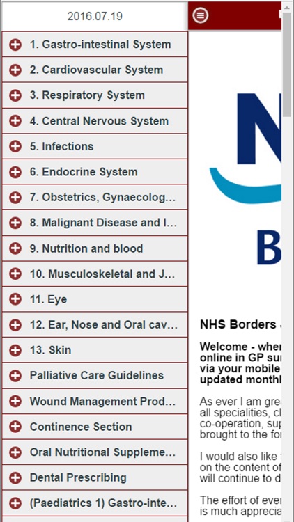 Borders Joint Formulary by NHS Borders