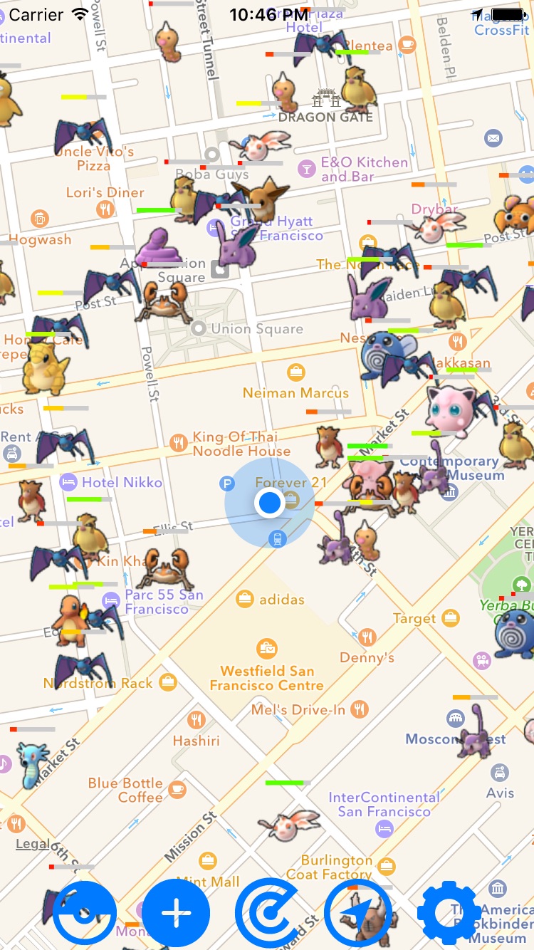 Pokemon GO Map Radar - Find live realtime pokemons by Pokemon GO Map
