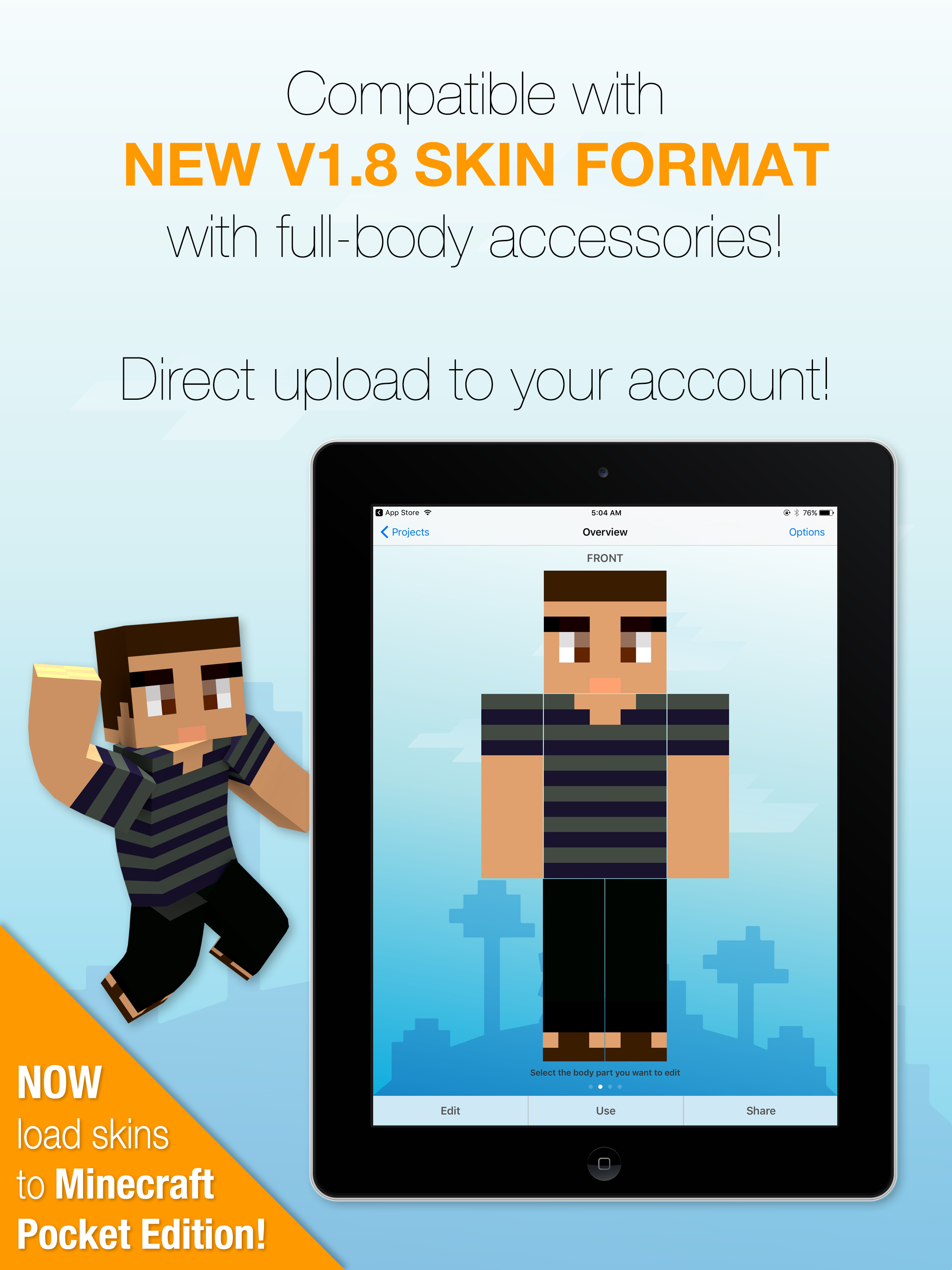 Skin Creator Free For Minecraft Game Textures | AppFollow | App’s ...