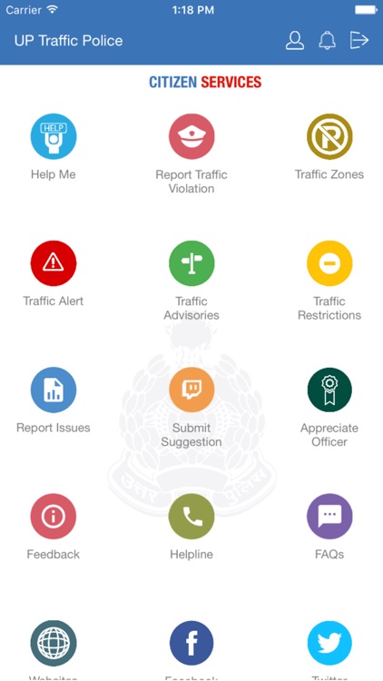 UP Traffic Police App by PC Solutions Pvt. Ltd.
