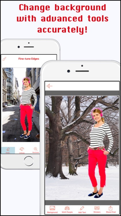 Photo Background Changer Pro - Cut Out Editor by Apoorva Doddareddy