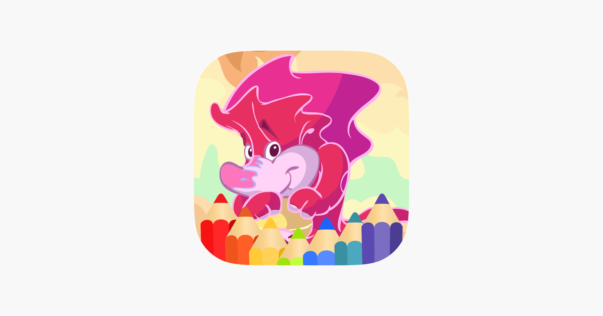 ‎Dinosaur Coloring Pages Fun Kids Doodle Games on the App Store