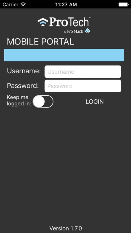 ProTech by Pro Mach Mobile Portal by Ei3 Corporation