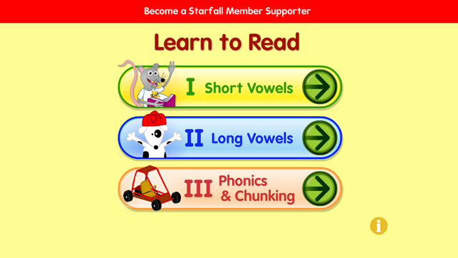 ‎Starfall Learn to Read on the App Store