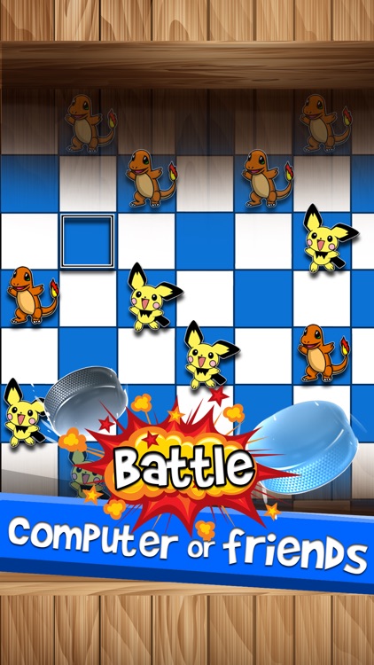 Manga Anime Poke Puzzle Board Checker with Friends by Supansa Potong