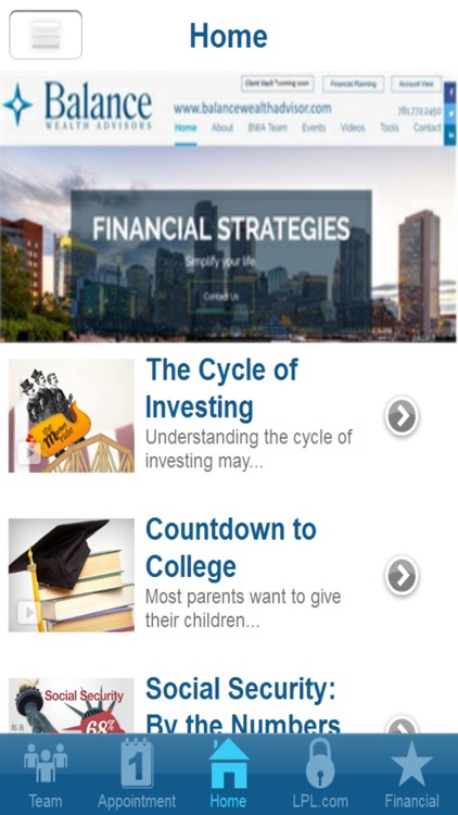 Balance Wealth Advisors by FMG Suite