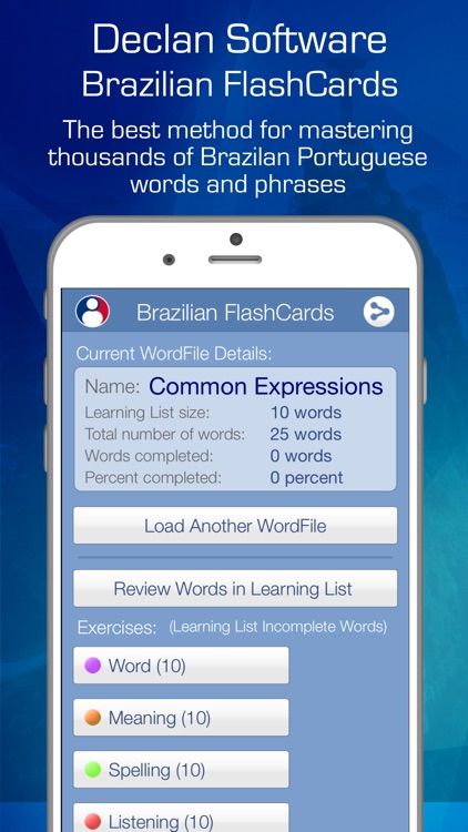 Declan Brazilian FlashCards by Declan Software
