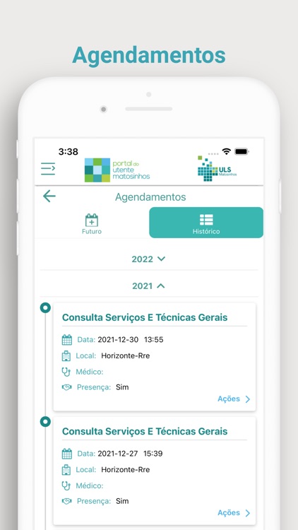 Portal Utente Matosinhos-ULSM by ULS Matosinhos