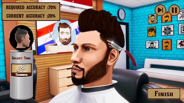 Barber Shop Hair Cut Simulator by Fatima Ahmed
