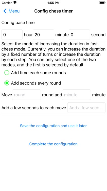 Chess blitz clock by 沈阳卷绳医动科技有限公司