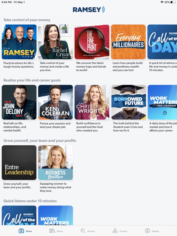 Télécharger Ramsey Network pour iPhone / iPad sur l'App Store (Finance)