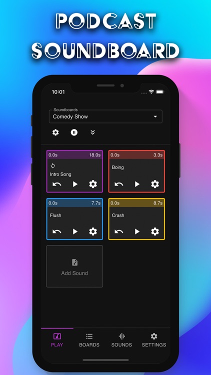 Podcast Soundboard Mobile by Alexander Paterson