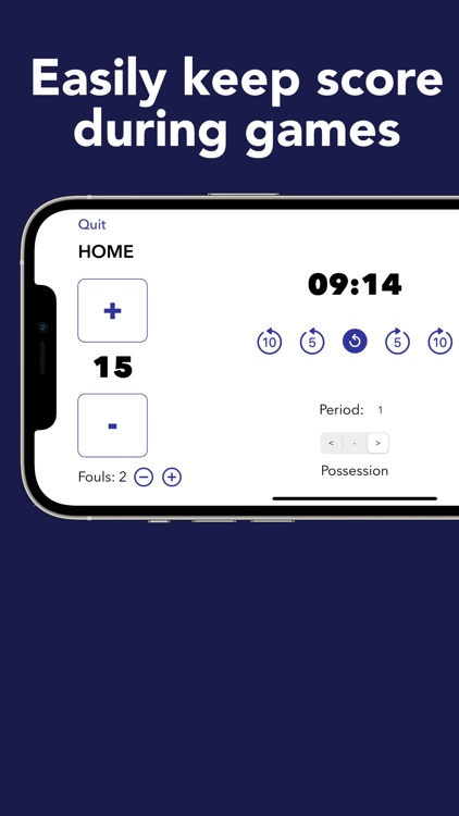 Easy Scoreboard for Basketball by MO STUDIOS LTD