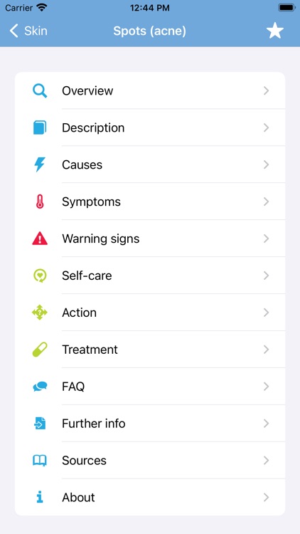 Student Health App by Expert Self Care Ltd