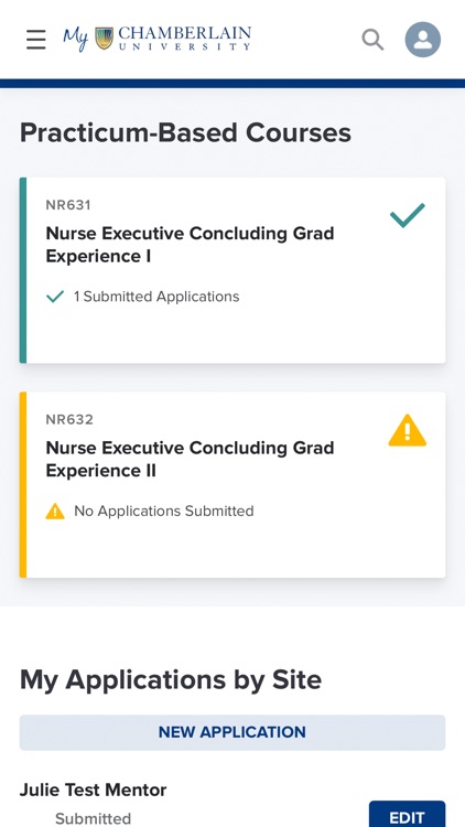 My Chamberlain: Student Portal by CHAMBERLAIN COLLEGE OF NURSING