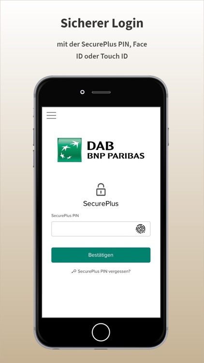 DAB SecurePlus by BNP Paribas S.A. Niederlassung Deutschland