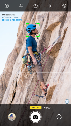 Timestamp camera for iPhone - APP DOWNLOAD