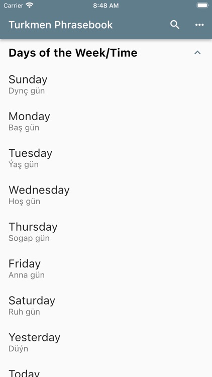 Turkmen Phrasebook by Qvyshift LLC