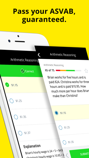 ASVAB Practice For Dummies for iPhone - APP DOWNLOAD