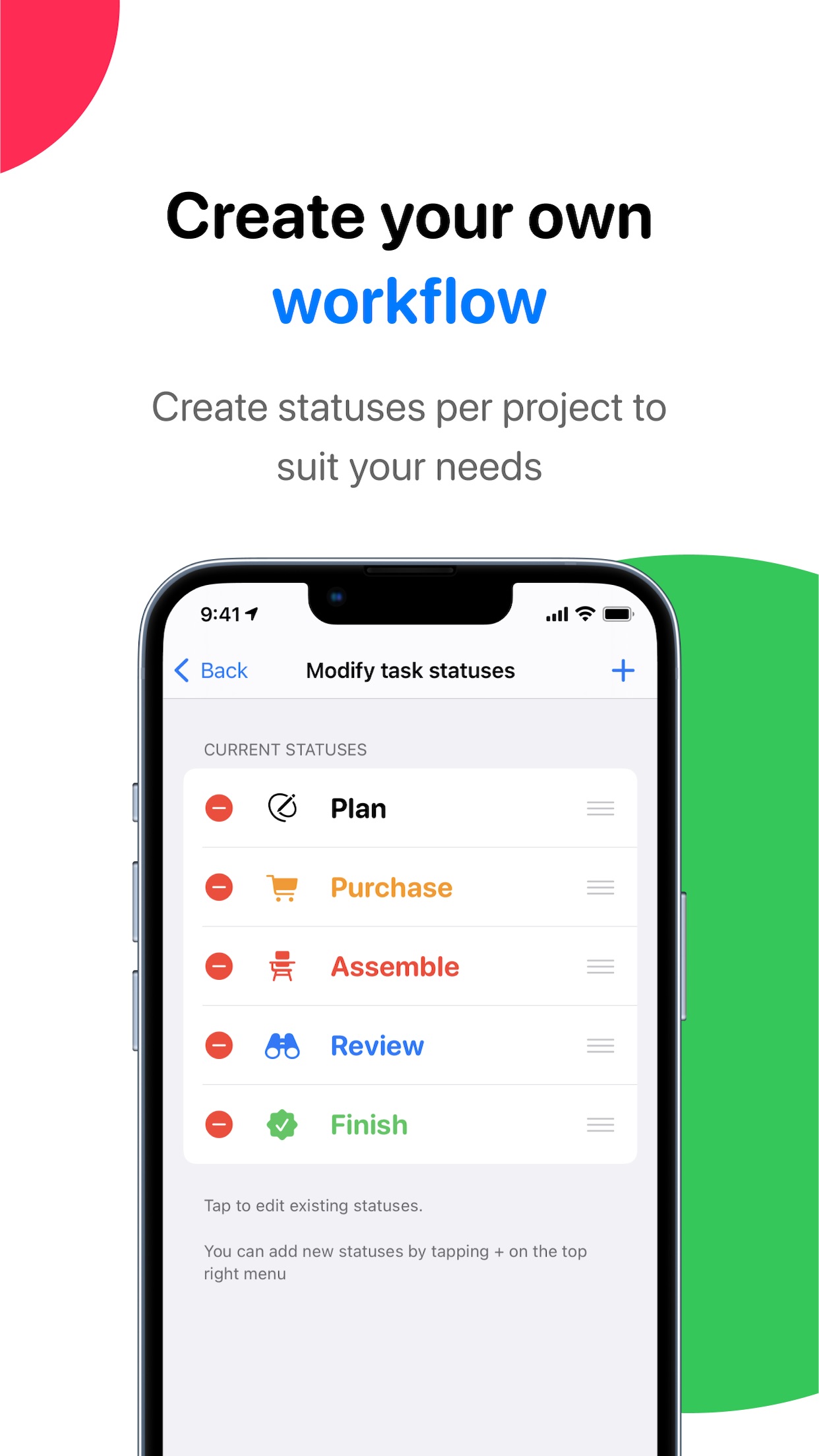 Tasks é um novo app de tarefas com foco em produtividade e um belo ...