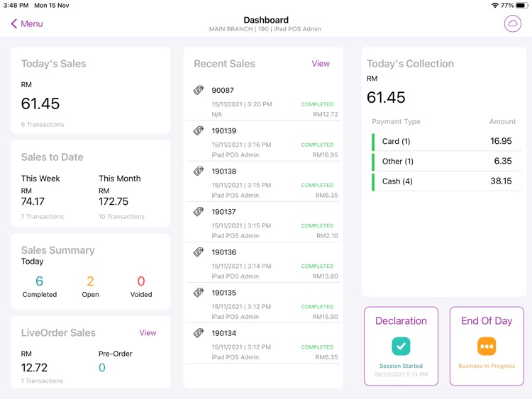 Xilnex Cloud POS by Web Bytes Sdn Bhd