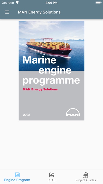 MAN ES Engine Programme by MAN Energy Solutions SE
