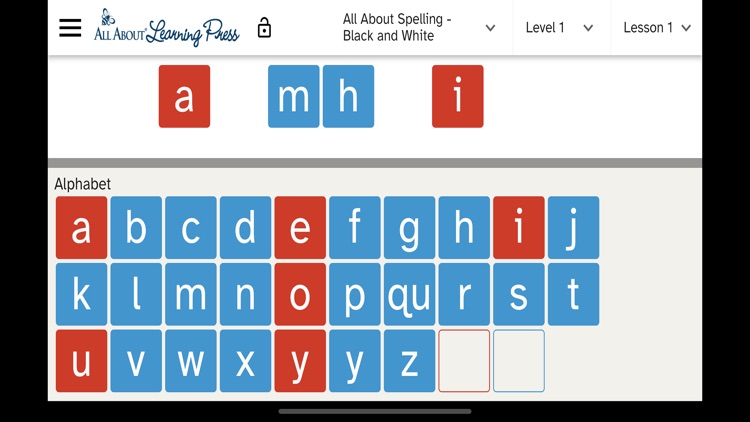 Letter Tiles for Learning by All About Learning Press, Inc.