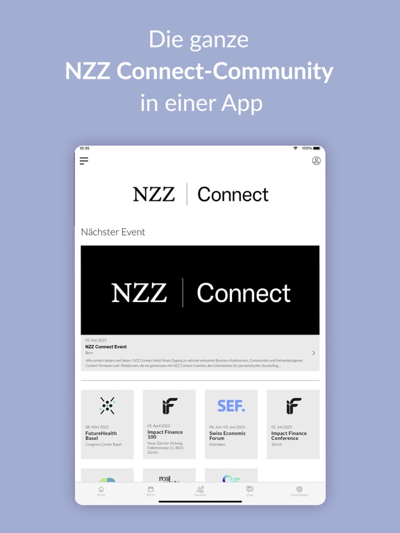 Télécharger NZZ Connect pour iPhone / iPad sur l'App Store (Réseaux sociaux)
