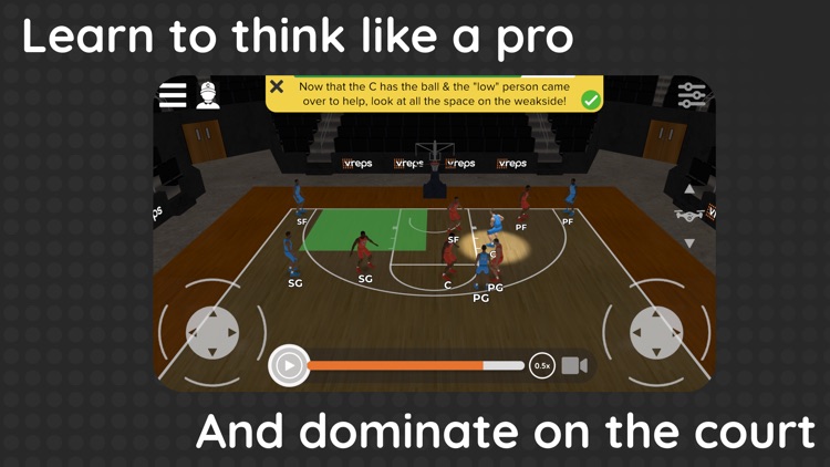 VReps Basketball IQ Trainer by Virtual Repetitions