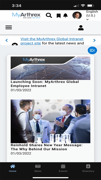 MyArthrex Intranet by Arthrex