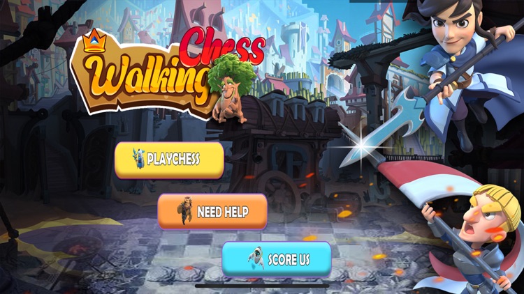 Hero walking chess by Coastway System Technology Ltd