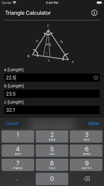 Triangle Calculator Plus by Heng Jia Liang