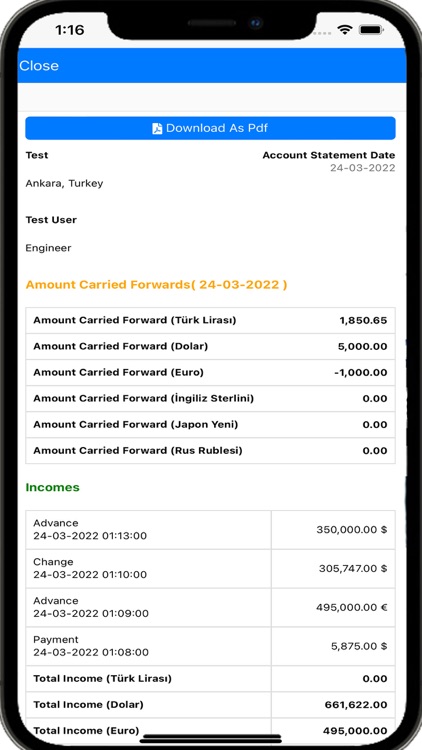 Account Tracking System by Ahmet DOGRU