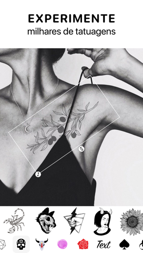 Tattoo — tatuagem body editor para iPhone - DOWNLOAD DO APLICATIVO