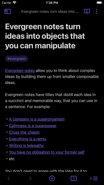 Obsidian - Connected Notes by Dynalist Inc.