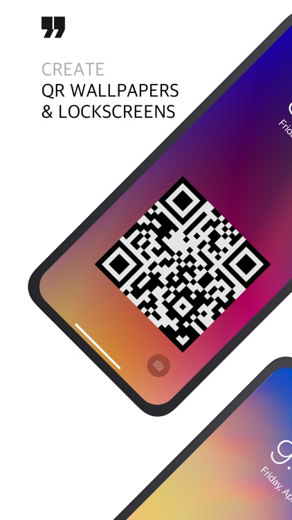 QRlockscreen - wallpapers & QR by Lukas Hechenberger