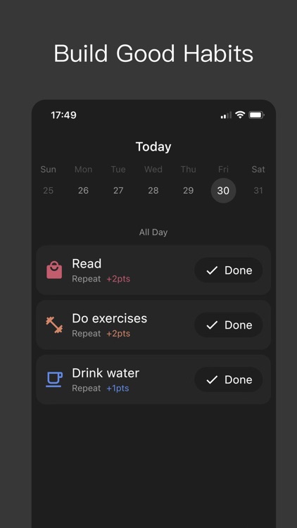 Habit Score Reward by 舜 吕