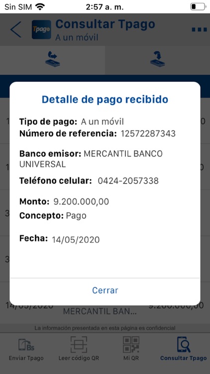 Tpago Mercantil by Mercantil, CA, Banco Universal