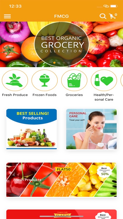 FMCG Store by Open Source Technologies