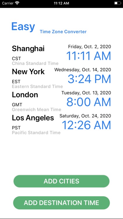 Easy Time Zone Converter by 子頔 张