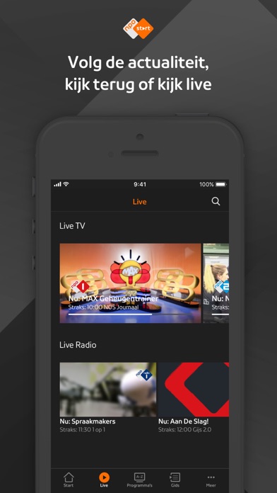 NPO Start Plus in vernieuwde app: betalen voor programma's in hd