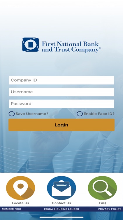 FNBT Business Mobile Banking by First National Bank and Trust