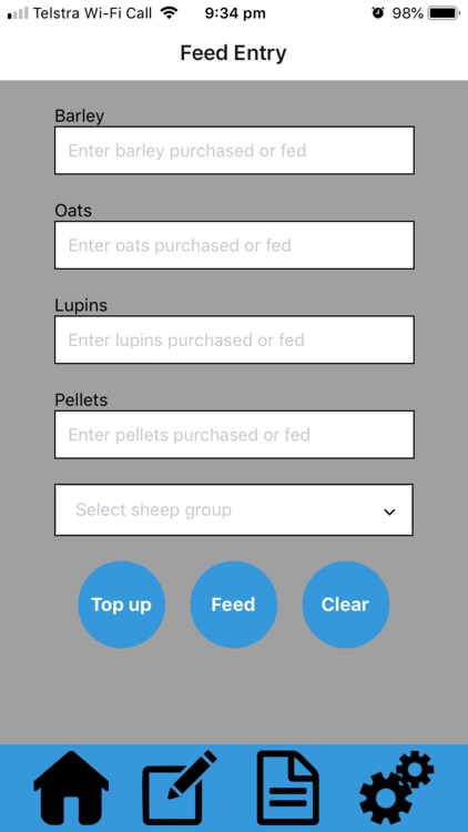 Feed Tracker by Michael Young