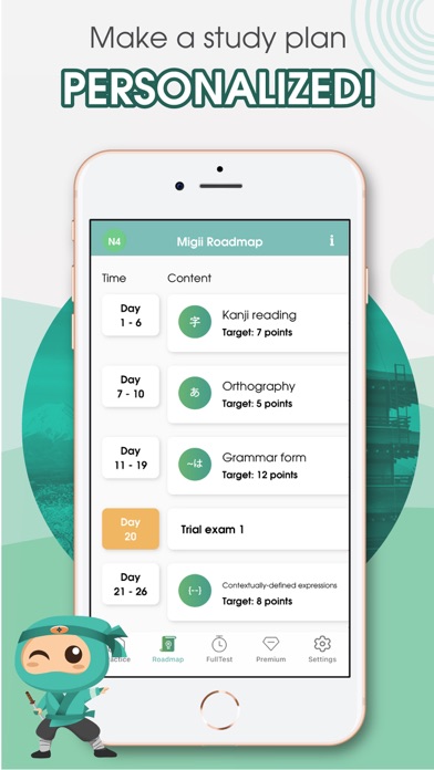 JLPT test N1-N5 - Migii for PC - Windows 7,8,10,11