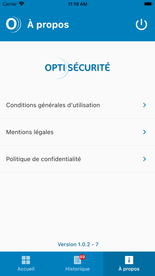 OPTI SECURITE de OPTI SECURITE - (iOS Aplicaciones) — AppAgg